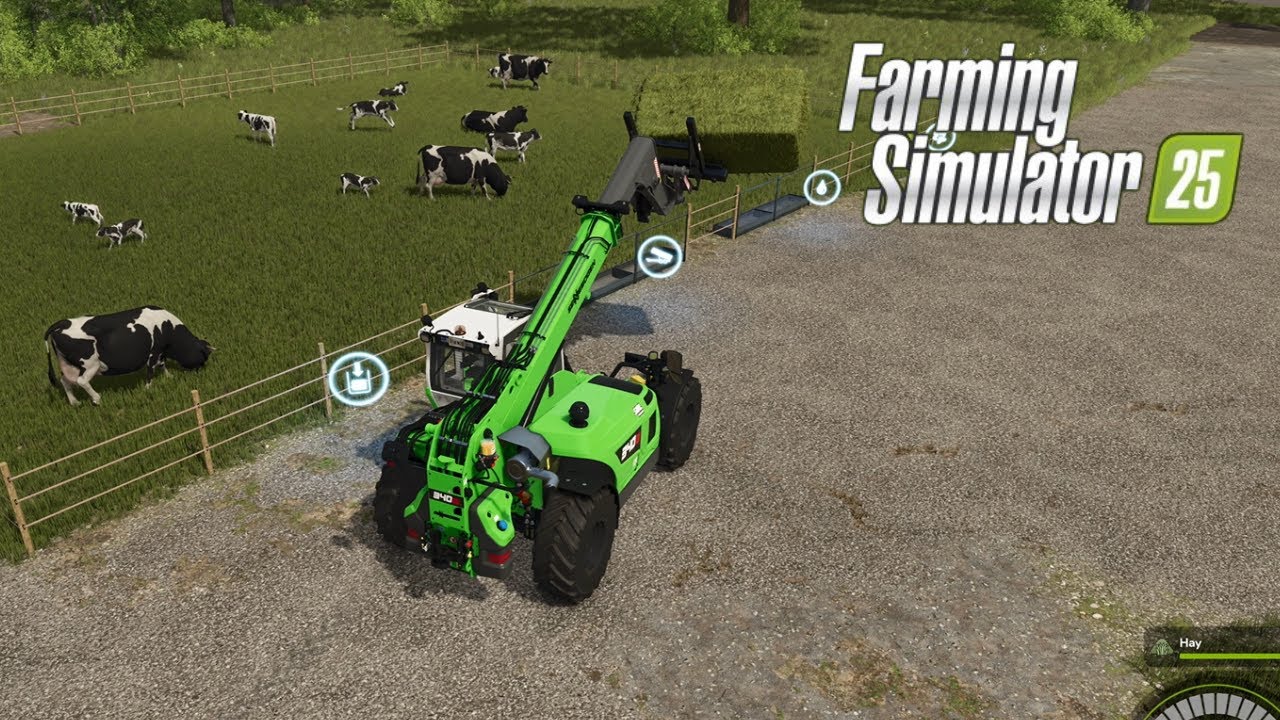 NEW Farming Simulator 25 Game Play Footage #farming Simulator 25 - YouTube