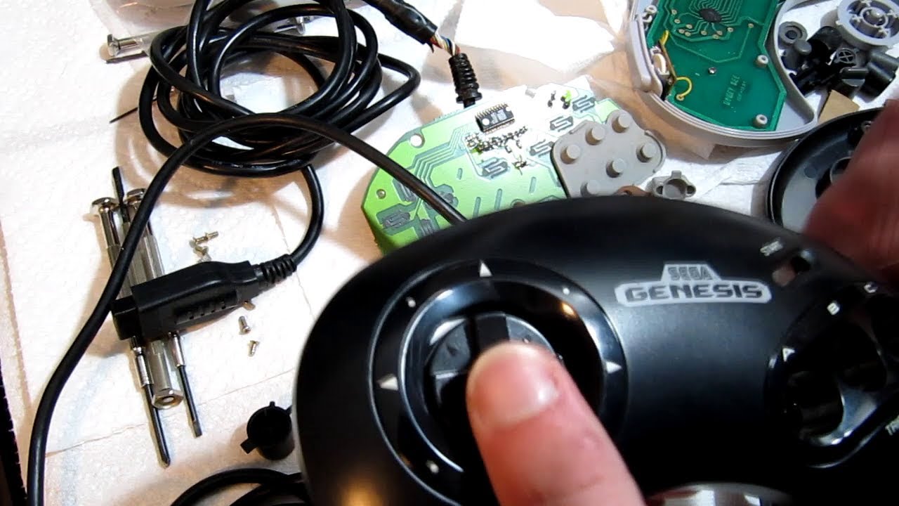 Finding the ULTIMATE Sega Genesis D-Pad / Modding Competition Pro Super ...
