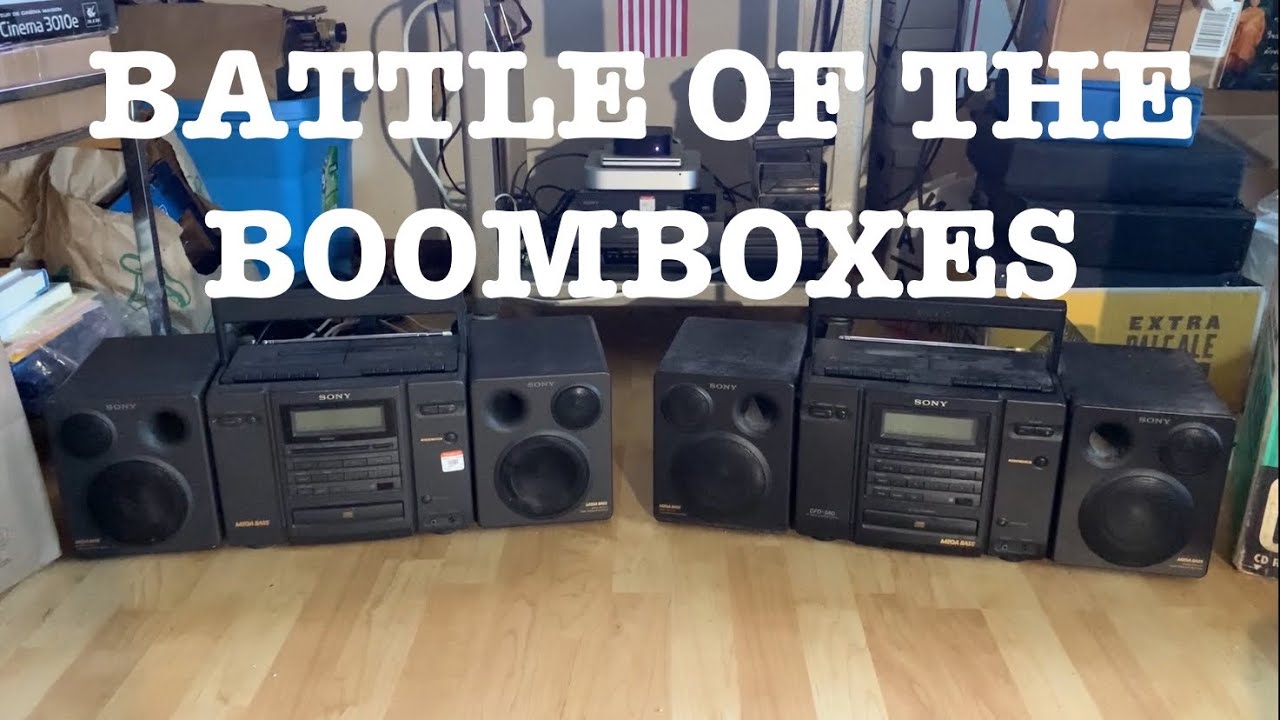 Battle of the boomboxes: Which one will get saved??? - YouTube