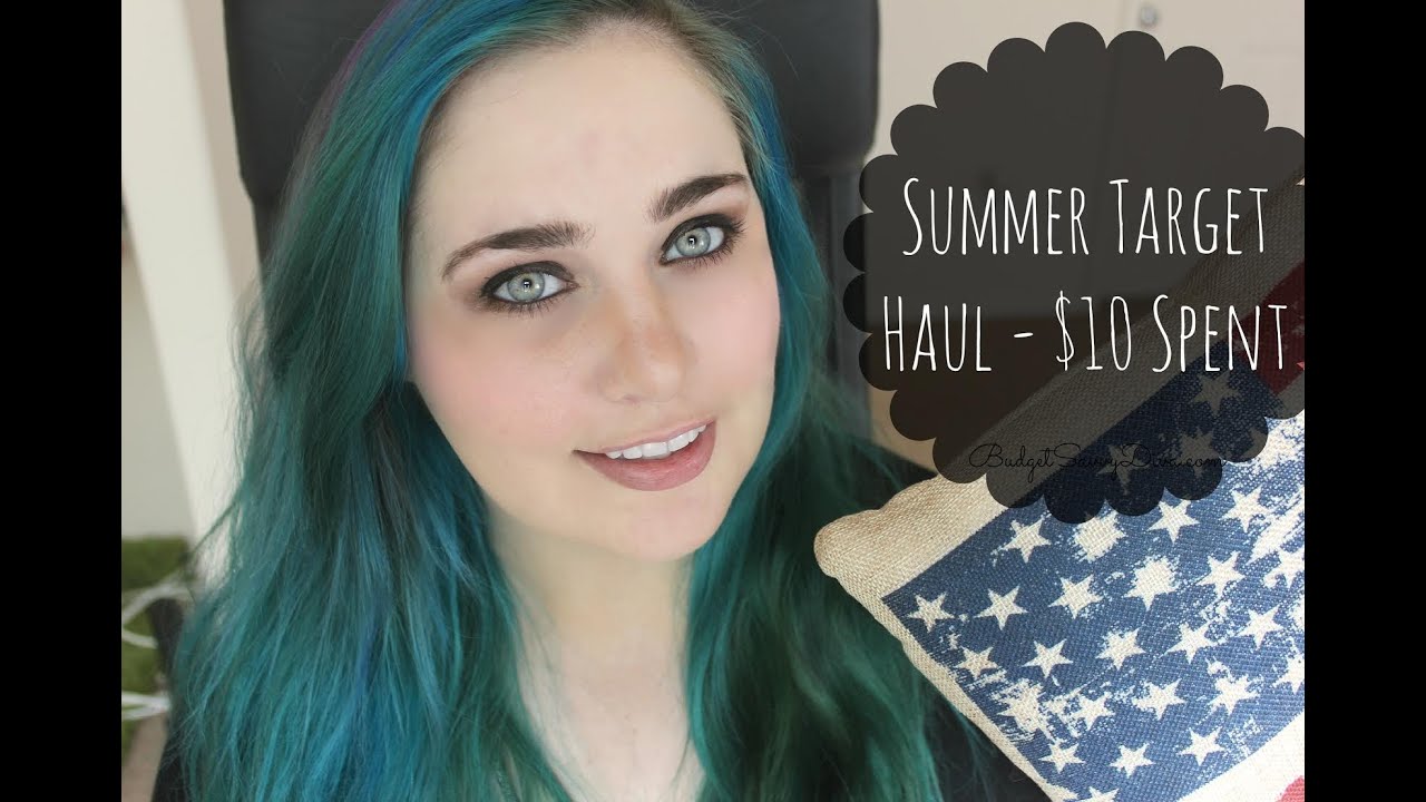 Summer Target Haul - $10 Challenge - YouTube