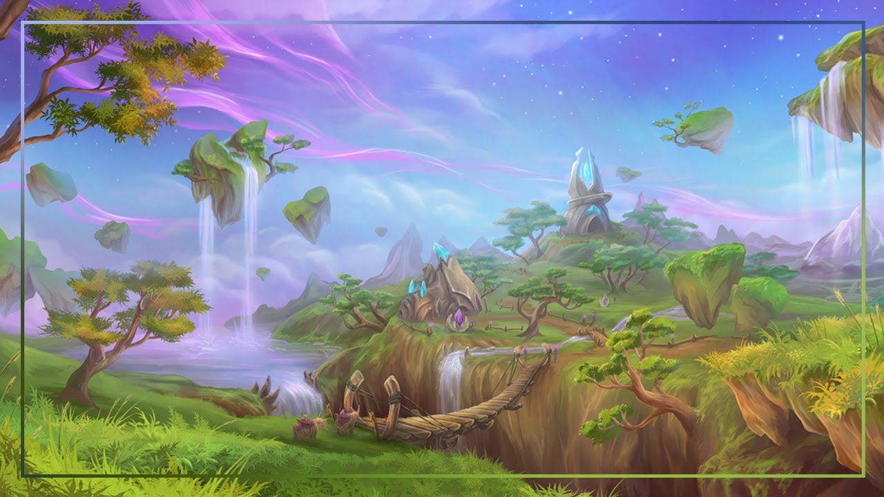 Nagrand (fan concept of WoW loading screen) - YouTube