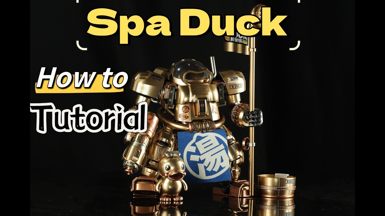 Spa duck set tutorial - YouTube