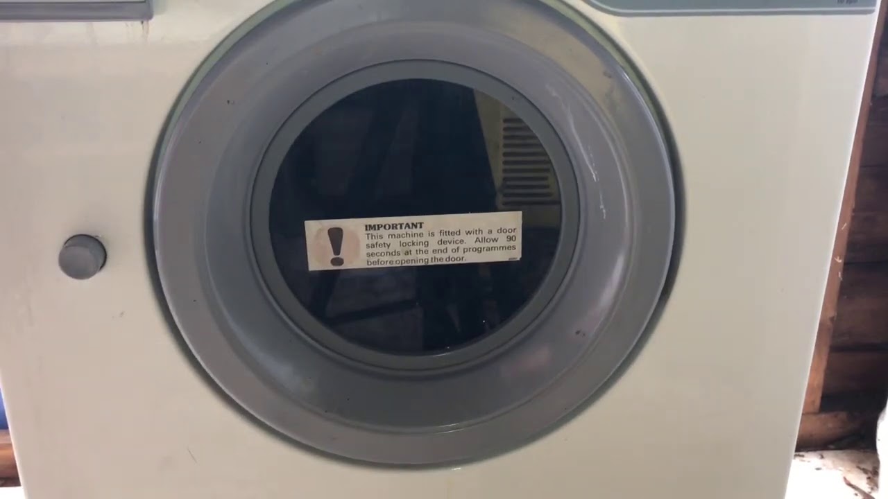 Vintage Bendix Super Compact Washing Machine - YouTube