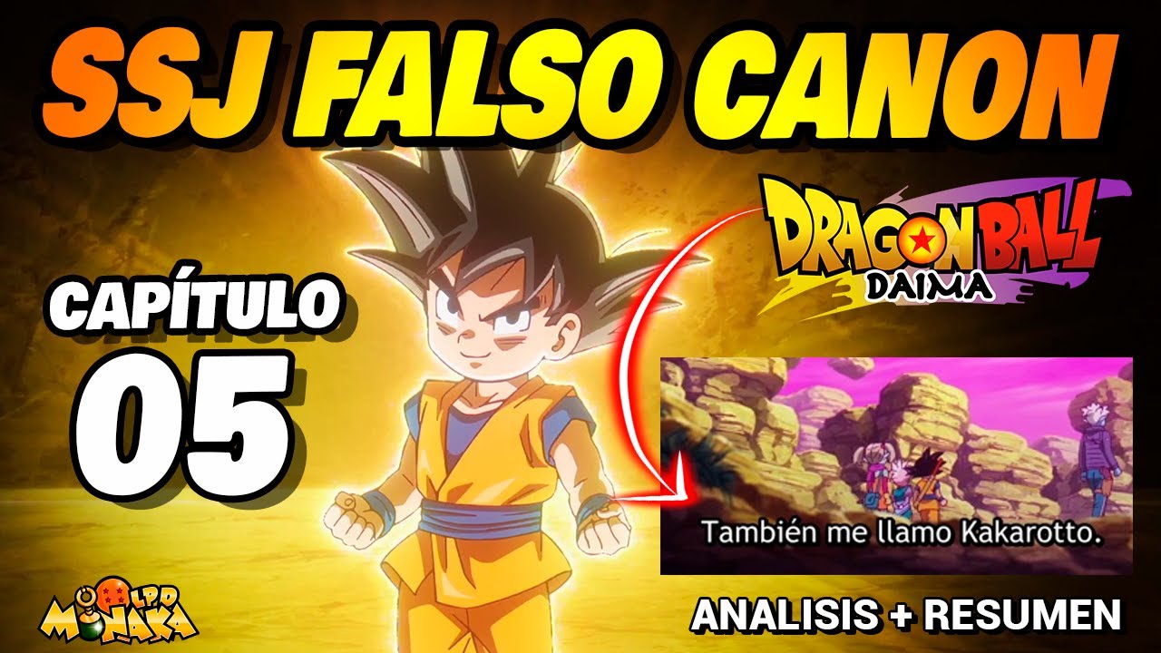 El SSJ FALSO se VOLVIÓ CANON? 💥 Capítulo 5 Dragon Ball DAIMA | SUPER ...