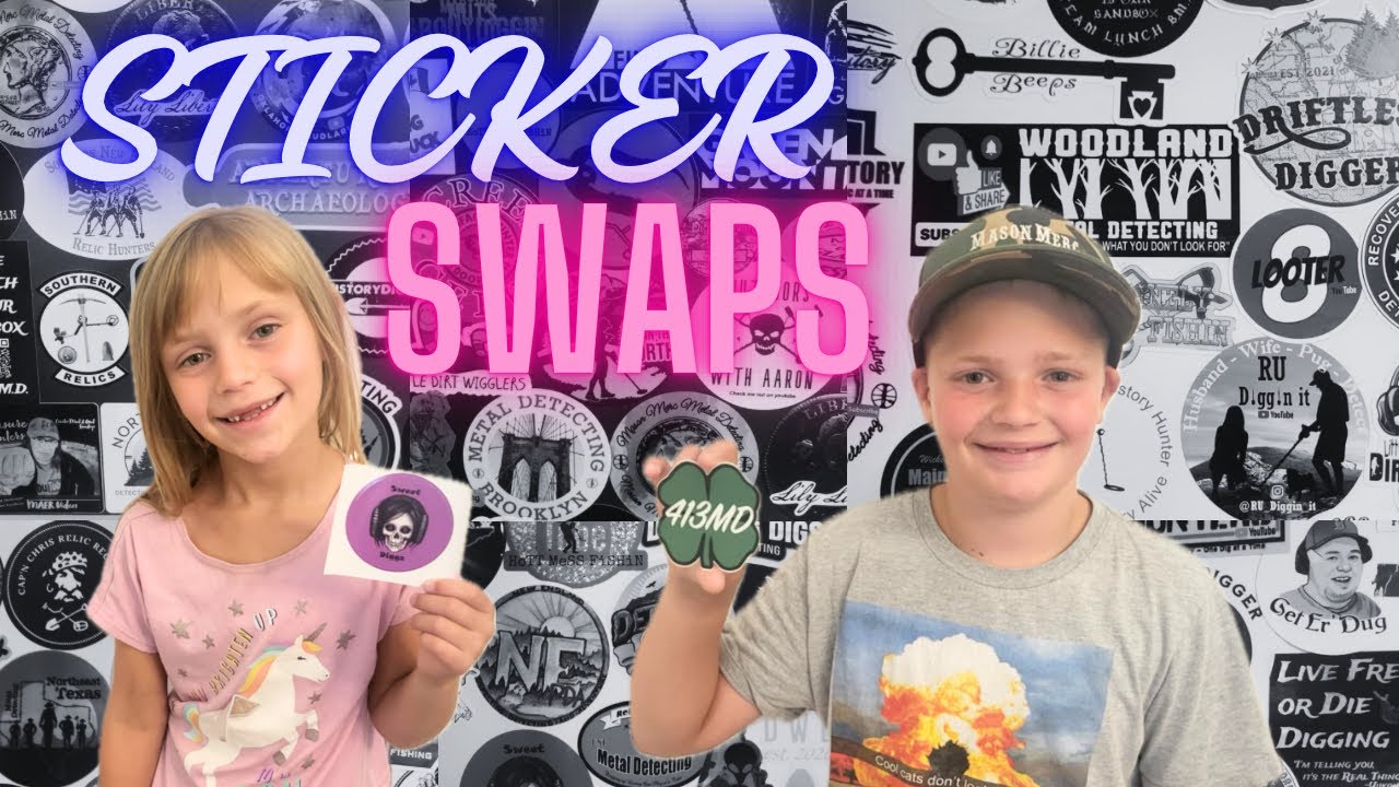 Sticker Swaps with tons of great YouTube channels and Detecting groups ...