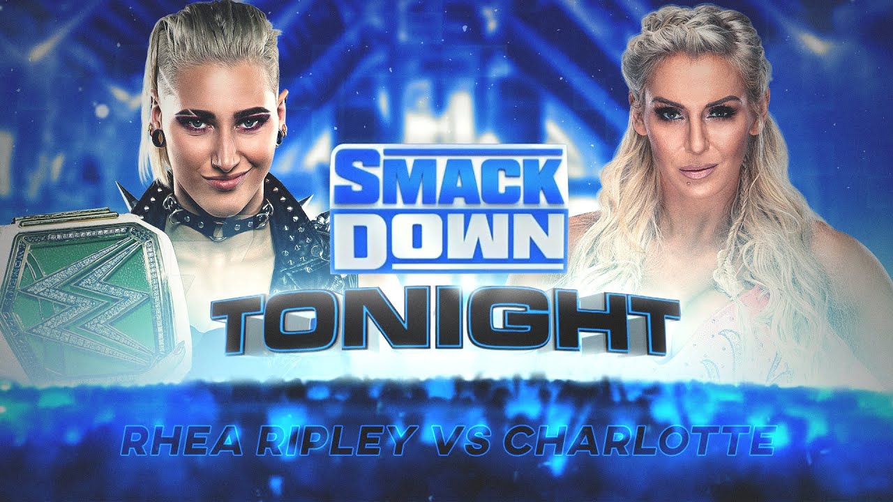 WWE 2K20 - SDL - Rhea Ripley vs Charlotte Flair - YouTube