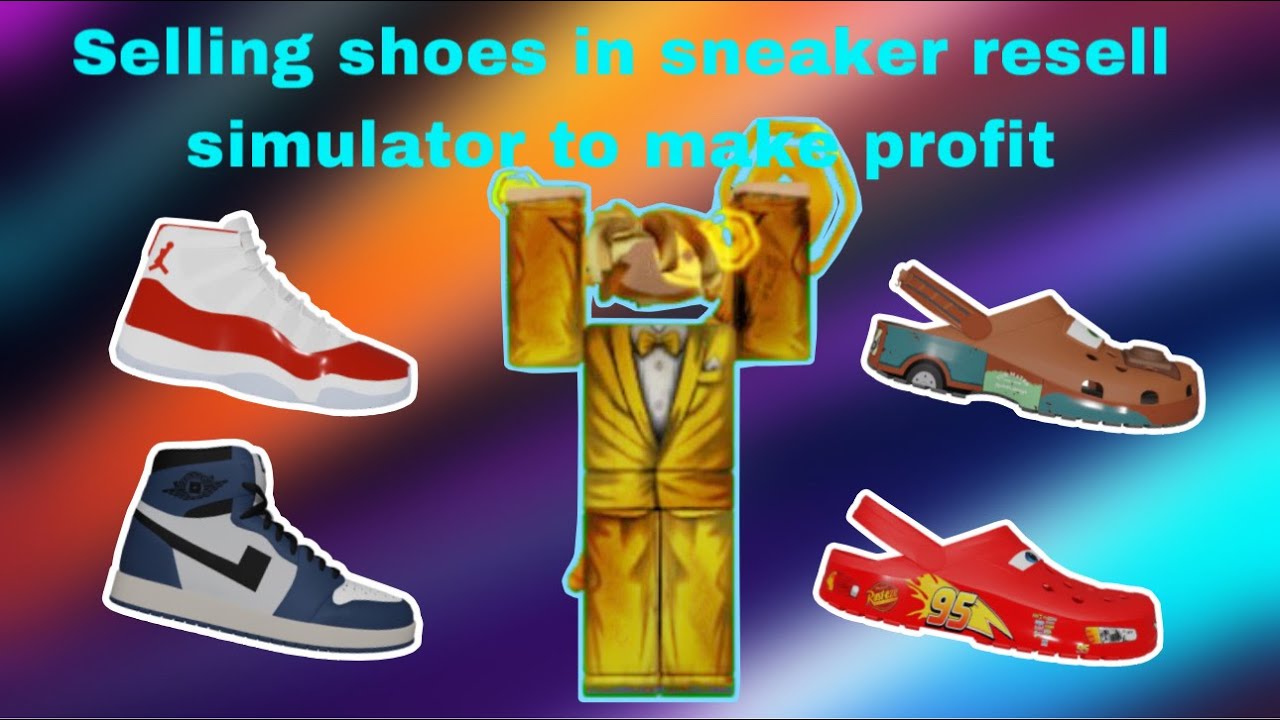 BUYING AND SELLING SHOES TO MAKE PROFIT IN SNEAKER RESELL SIMULATOR PRT ...