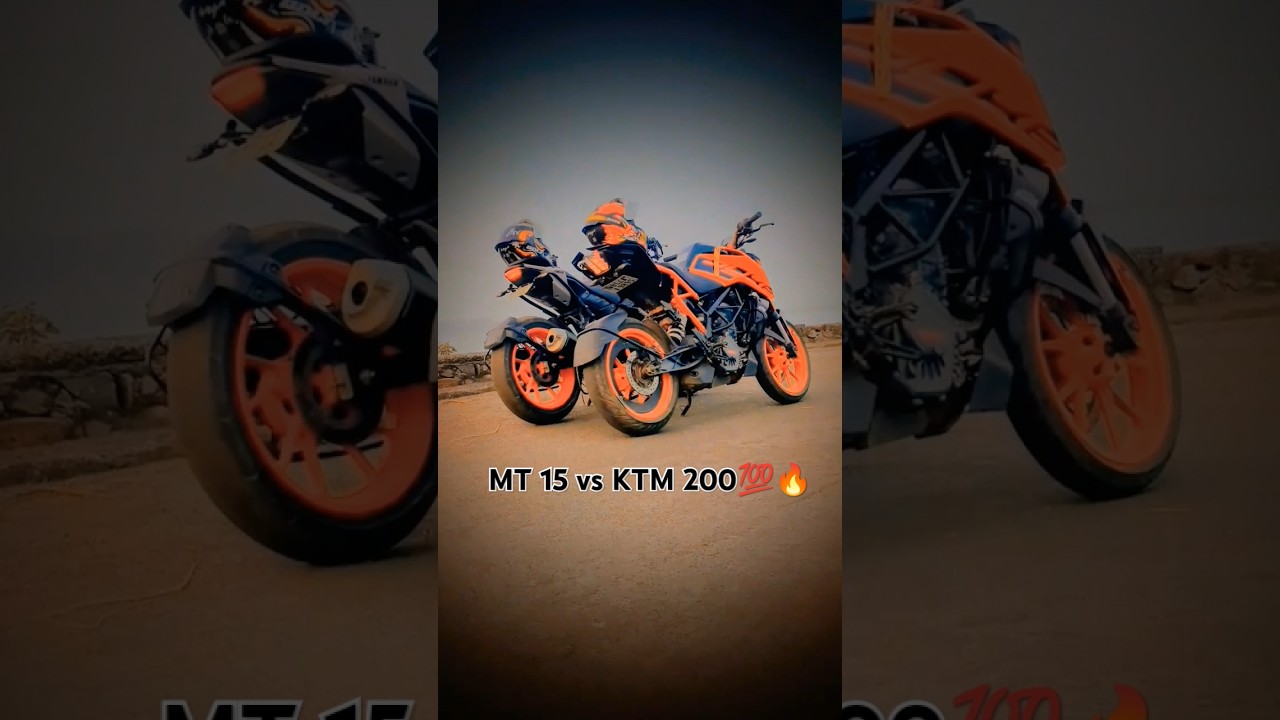 MT 15 🔥155 😈 Duke 200 🔥💯 #punjabisong #rap - YouTube