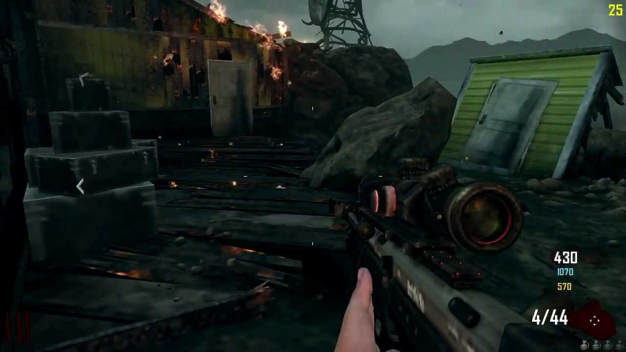 Black ops 2 nuke town zombies pc - YouTube