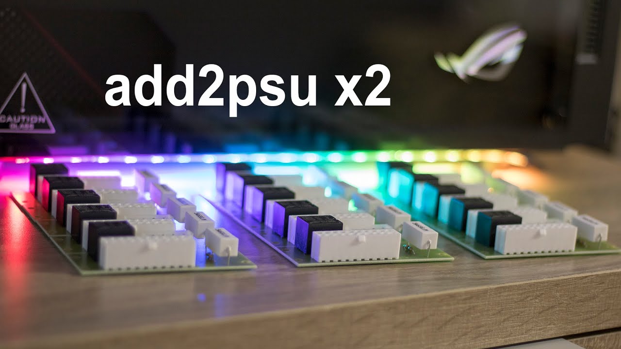 Add2psu x2 - Българският модул за второ захранване - YouTube
