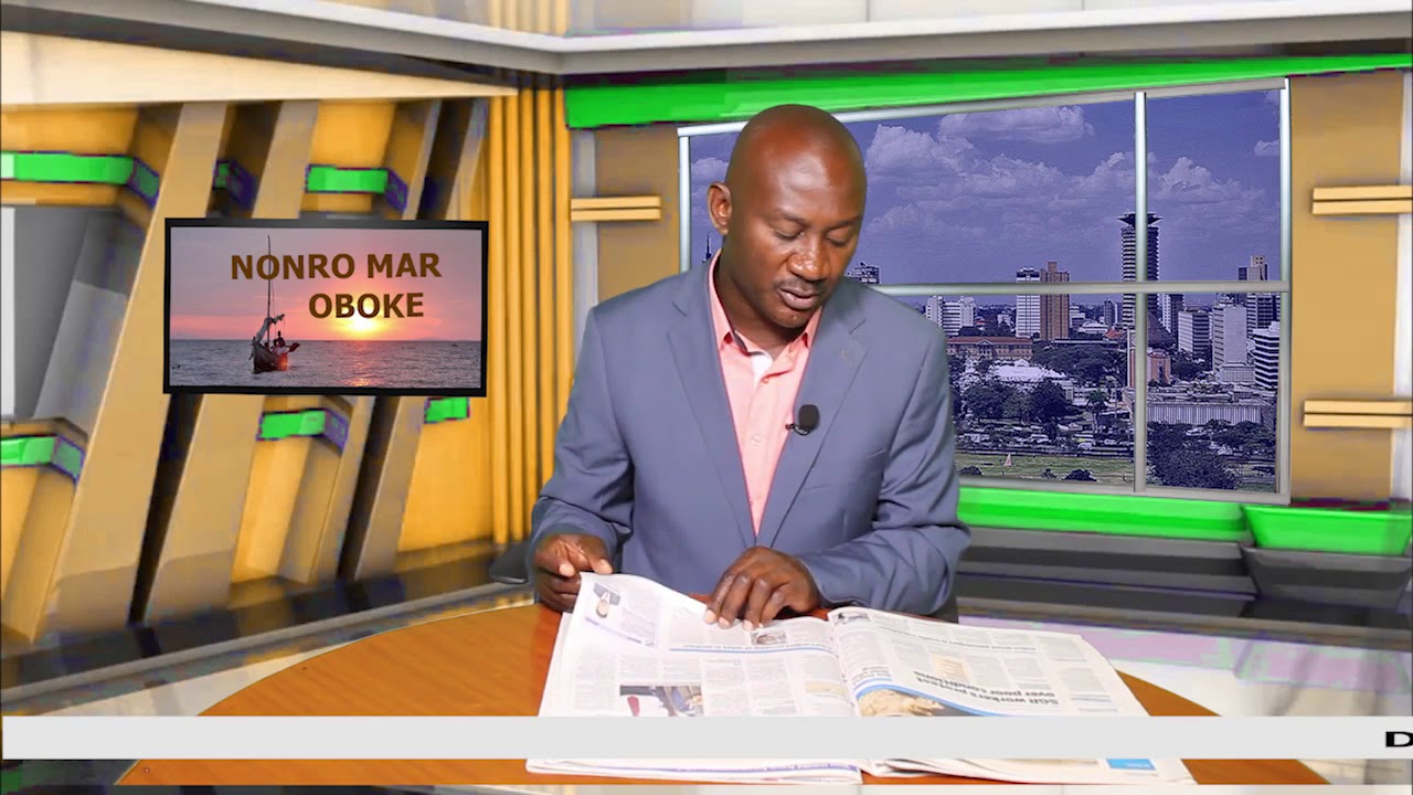 Newspaper review with John Otieno. - YouTube