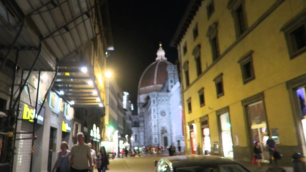 Magic Florence City in the night! Francis' Vlog 3 - YouTube
