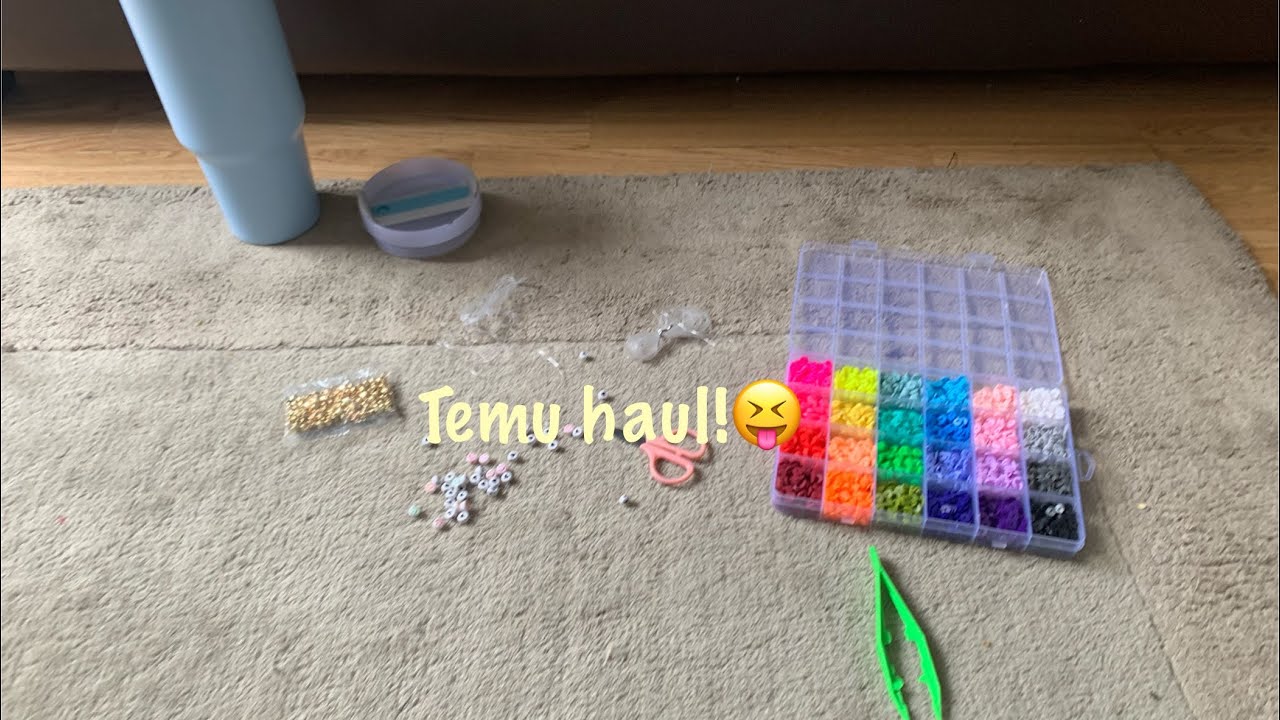 Make Temu bracelets with me!😊 (Skip from 00:40-01:40) - YouTube