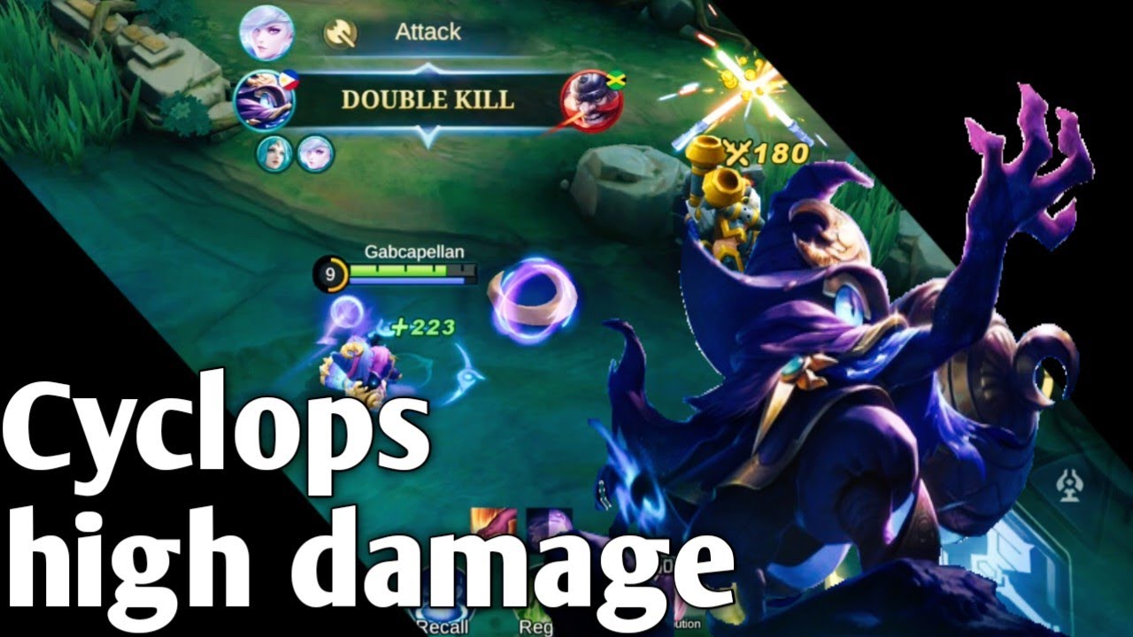 Cyclops High Damage! | Mlbb | Gabcapellan - YouTube