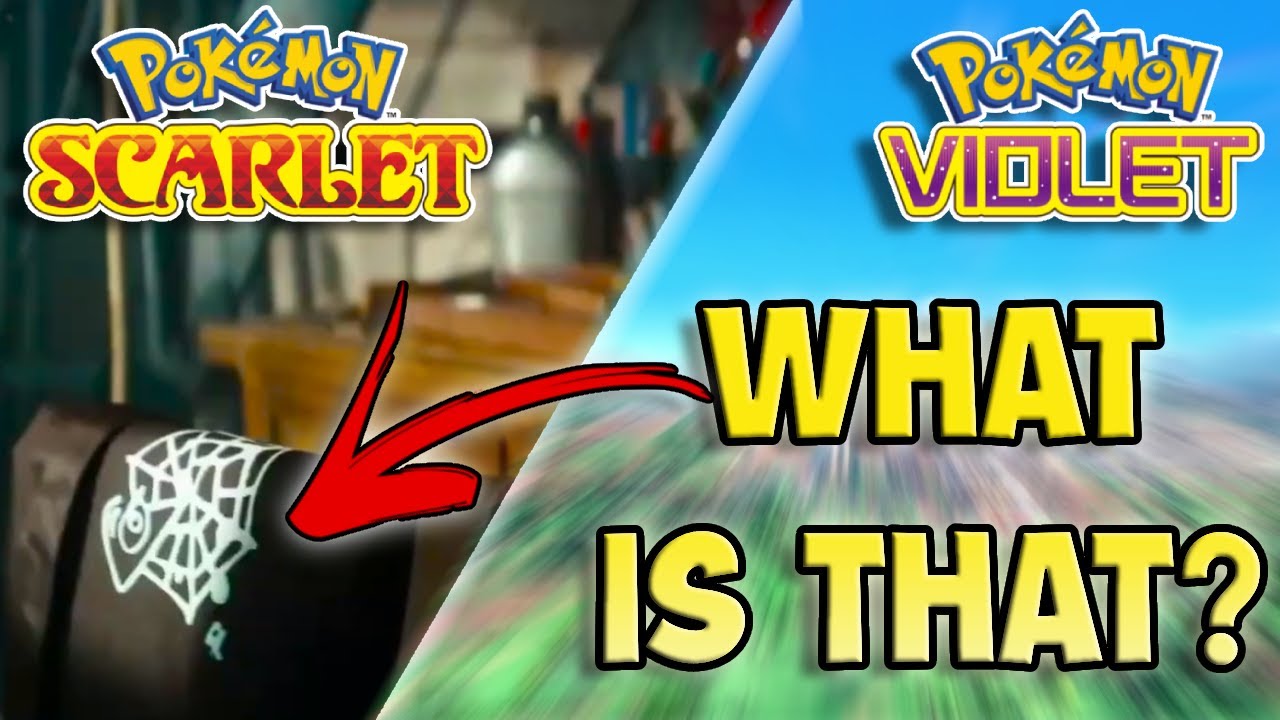 SPIDER WEB SYMBOL in Pokémon Scarlet & Pokémon Violet - NEW Mythical ...