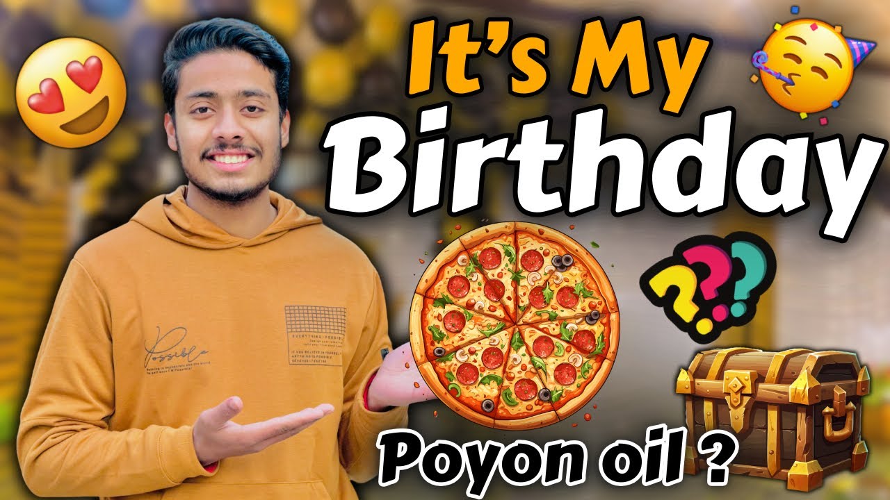 Birthday 🎂 With New Restaurant😋 | What Is Poyon Oil🤔? - YouTube