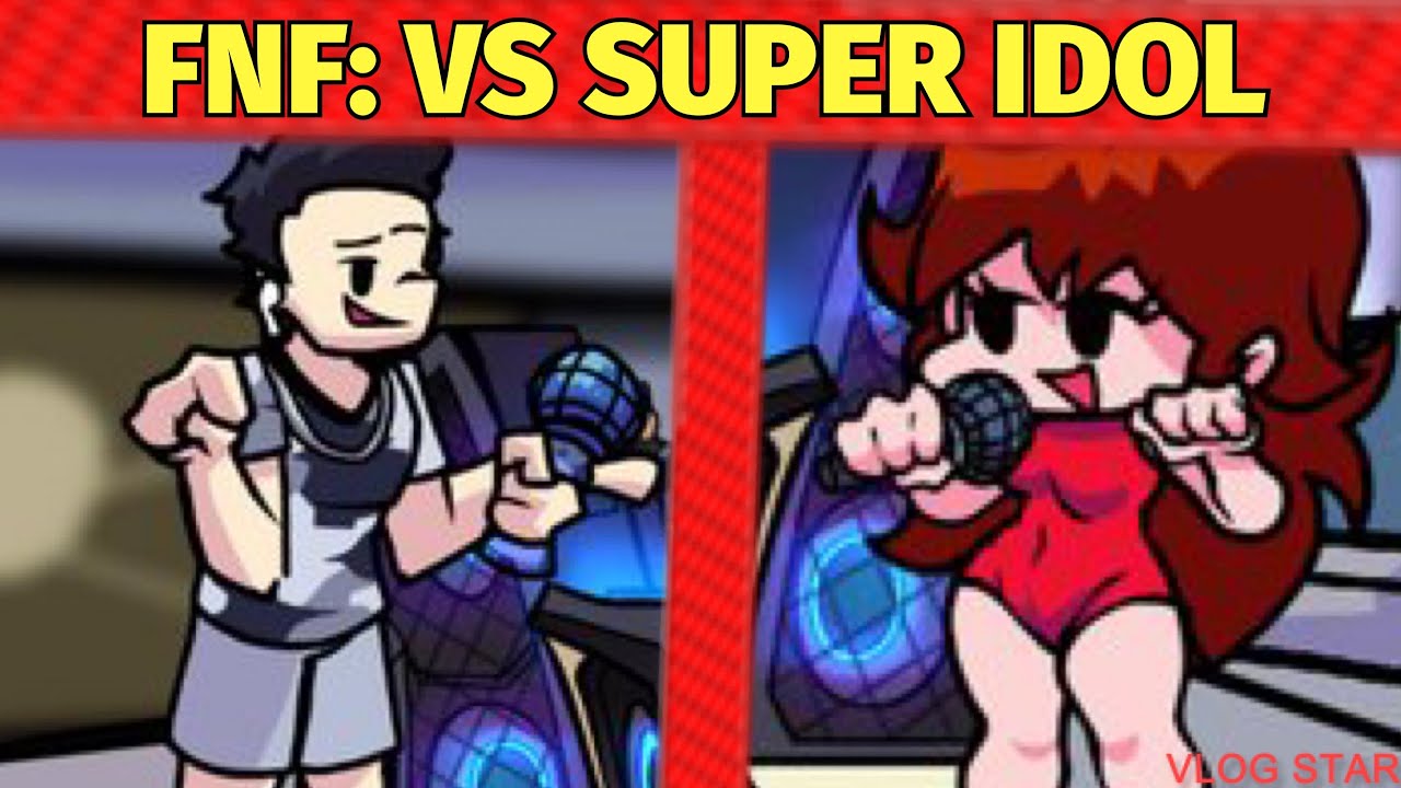 FNF: SUPER IDOL VS GIRLFRIEND - YouTube