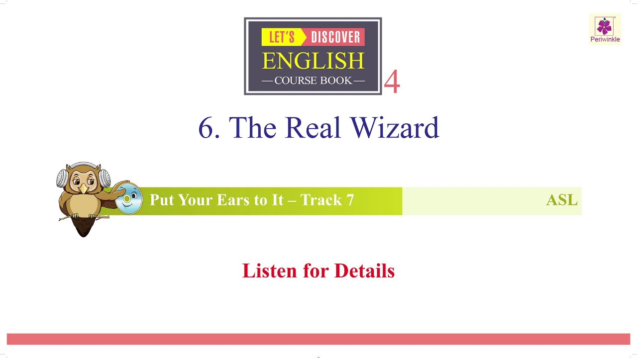 The Real Wizard_ASL Track 7 | Grade 4 | Periwinkle - YouTube