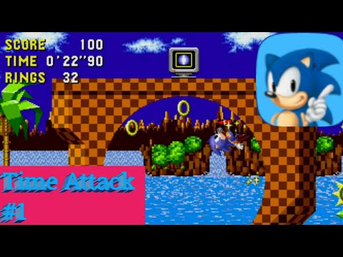 Sonic 1 Mobile Time Attack ~Green Hill Zone~ - YouTube