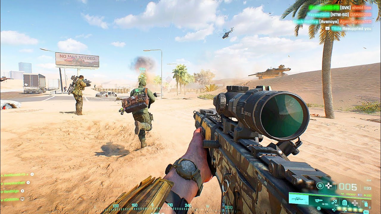 Dominating with SVK marksman rifle... BATTLEFIELD 2042 - YouTube