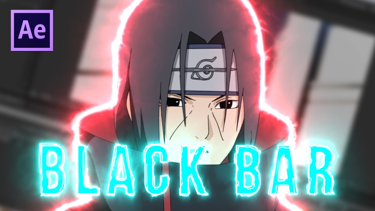 after effects tutorial amv - black bar - YouTube