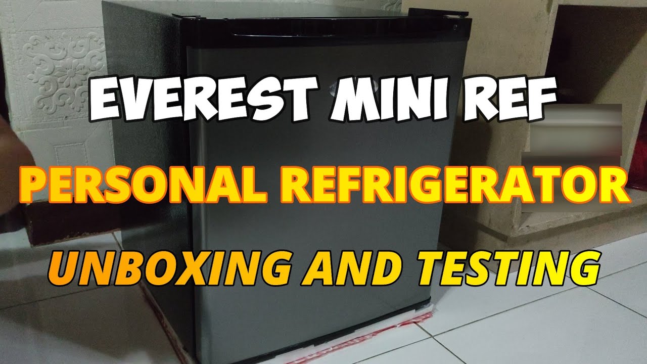 EVEREST Personal Refrigerator ETPR64L/H 1.8 cu.ft. - YouTube