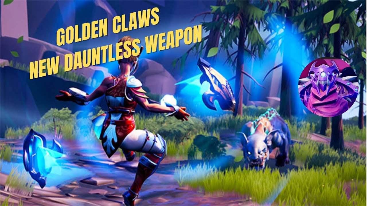 Golden Claws Quest Guide! NEW Update NEW Dauntless Weapon Radiant ...
