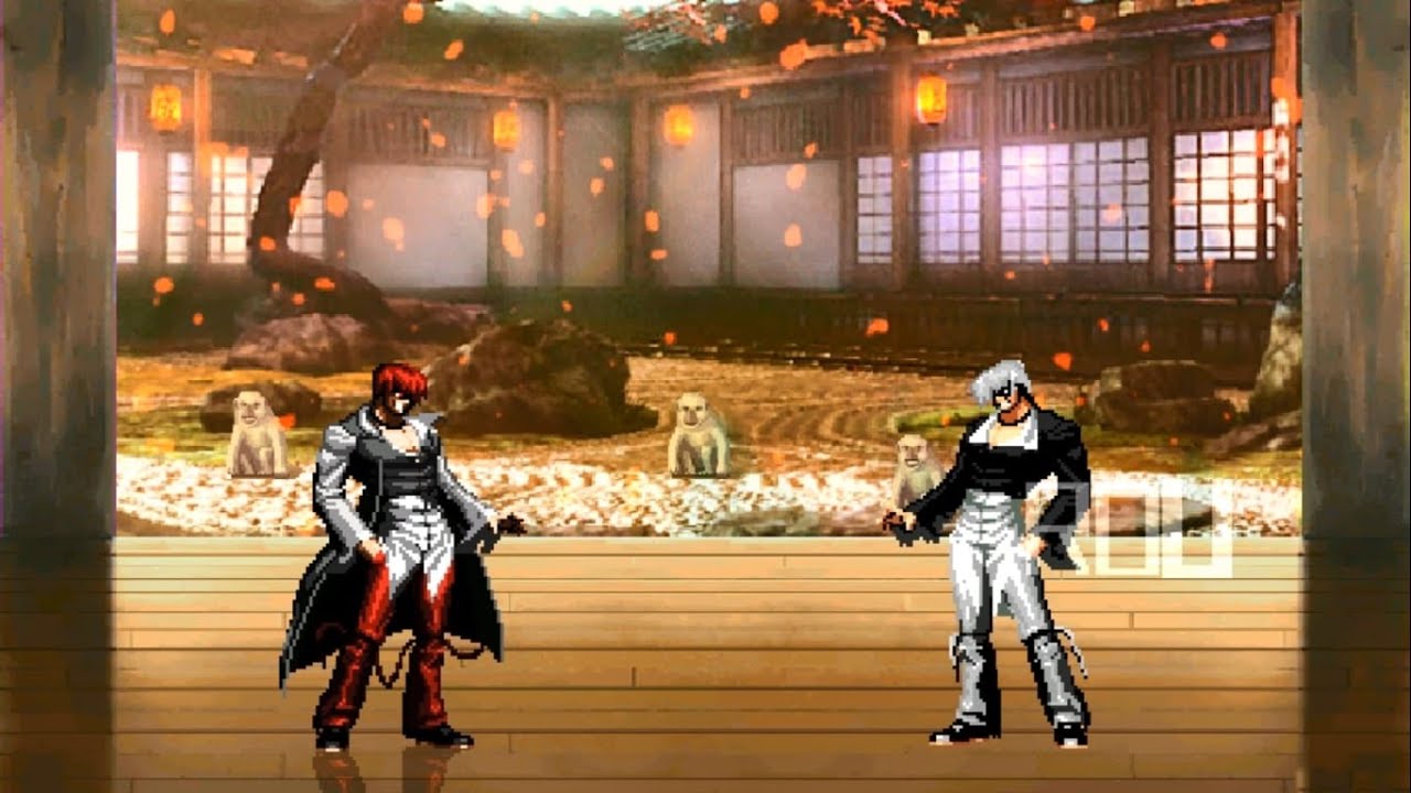[KOF MUGEN] Yagami AD vs Silver Orochi Iori - YouTube