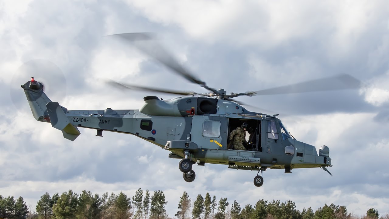 WILDCAT AH.1 | ARMY AIR CORPS | ENGINE START to TAKE-OFF | FORWARD ...