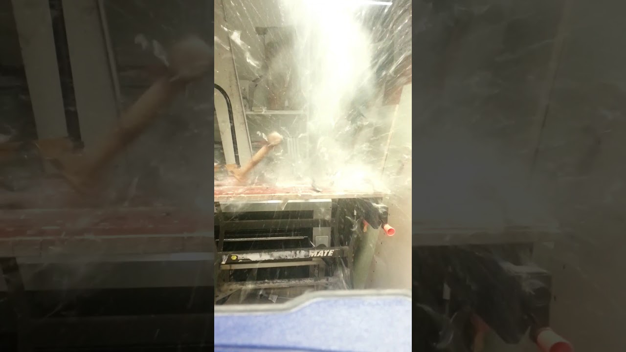 Slow motion 1950's CRT implosion!! - YouTube