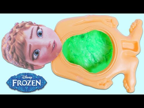 Disney Frozen Princess Anna Slime Belly Surprises!