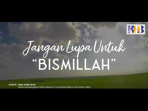 Jangan lupa Bismillah - Ustad Khalid Basalamah