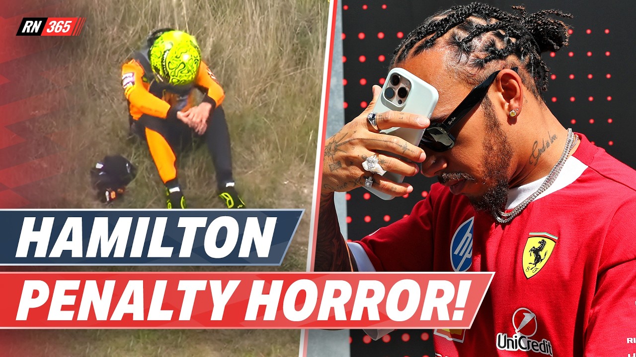 Hamilton Crash And Penalty Horror As Norris Suffers F1 Title Blow | F1 ...