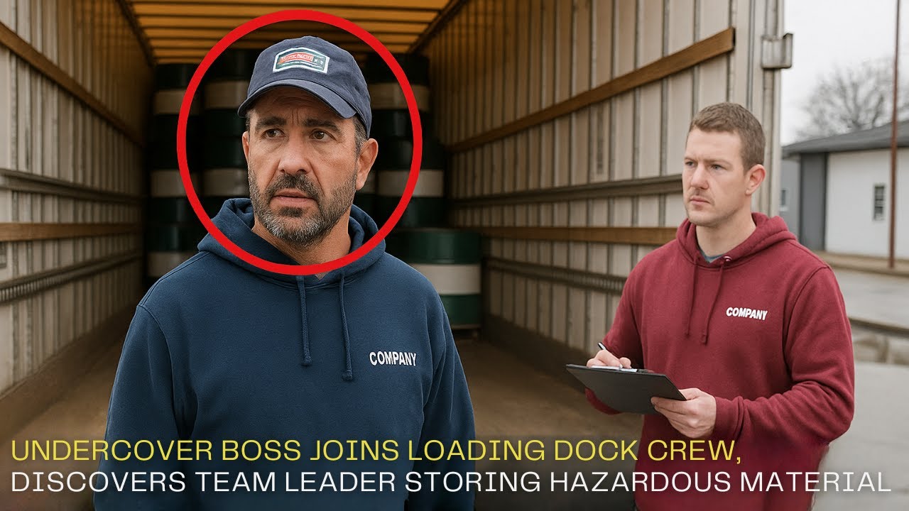 Undercover Boss Joins Loading Dock Crew, Discovers Team Leader Storing ...