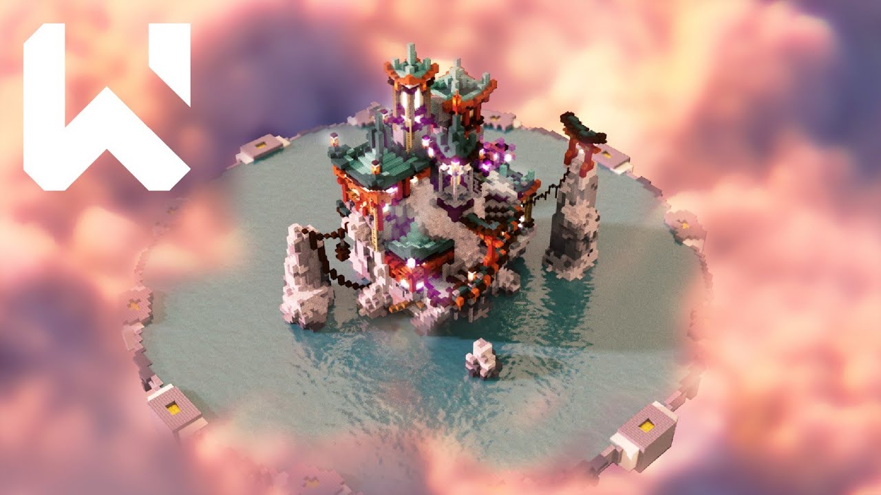 Timelapse | Japanese Village (Spawn / Hub / Lobby) [DOWNLOAD] - YouTube