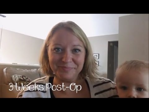 3 weeks post-op check in! - YouTube