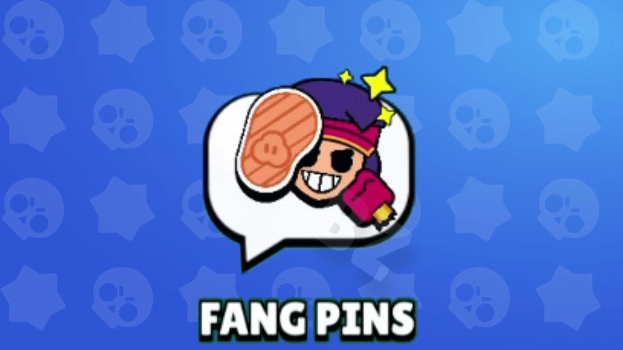 Fang Animated Pins In Brawl Stars - YouTube