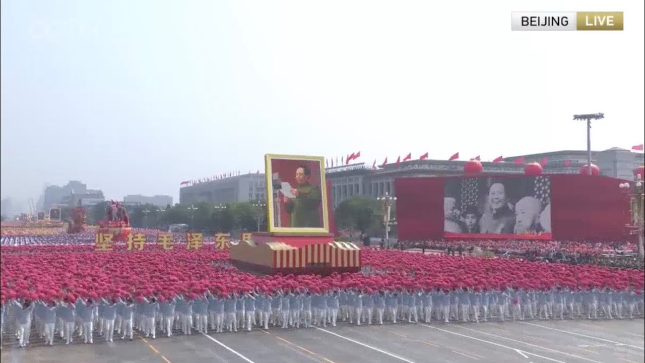 Mass parade reflects important historical process - YouTube