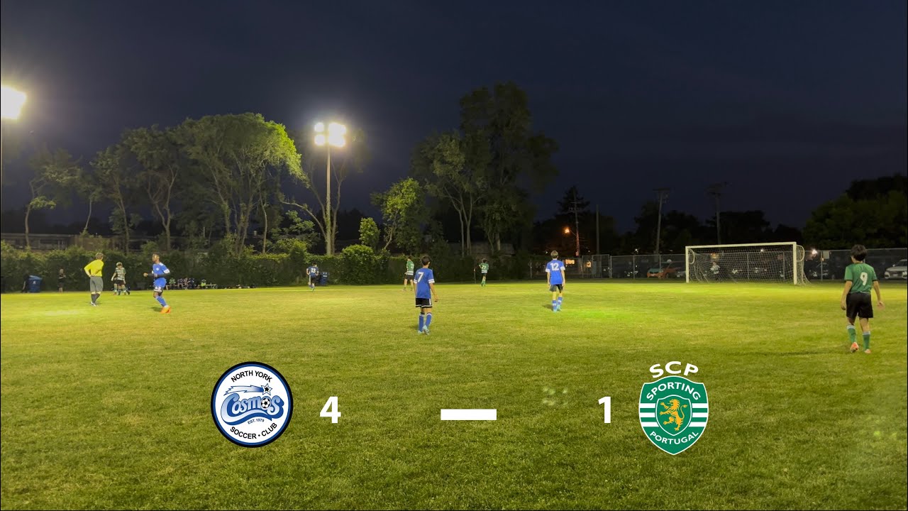 NORTH YORK COSMOS. 4 VS 0. SPORTING FC U14. 2011 - YouTube