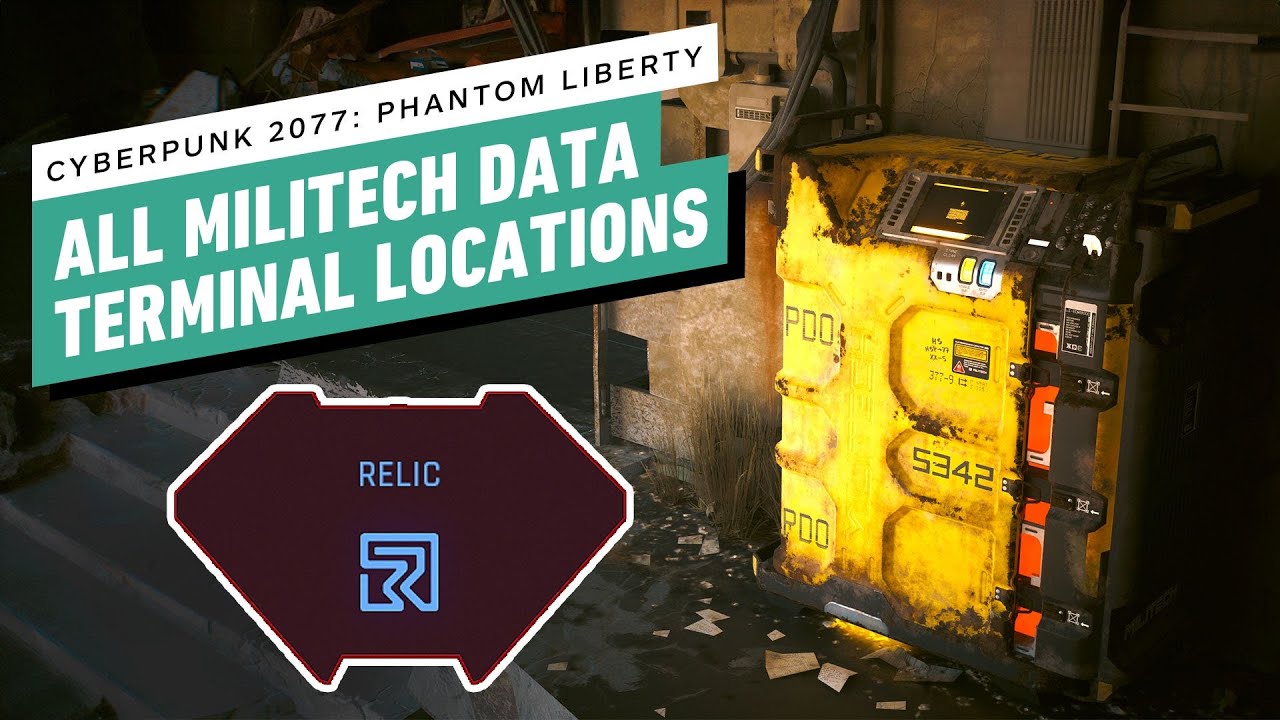 Cyberpunk 2077: Phantom Liberty - All Militech Data Terminal Locations ...