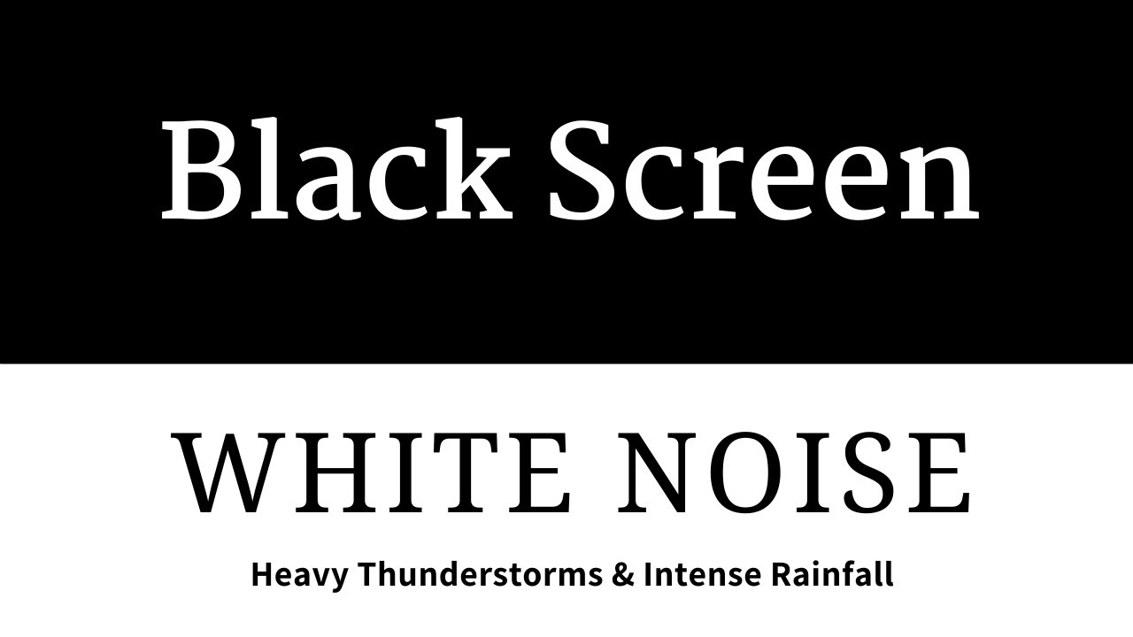 Overcome Fatigue in 3 Minutes with Heavy Thunderstorms & Intense ...