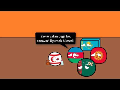 Yaramaz Kıbrıs  - Countryballs Animasyonu