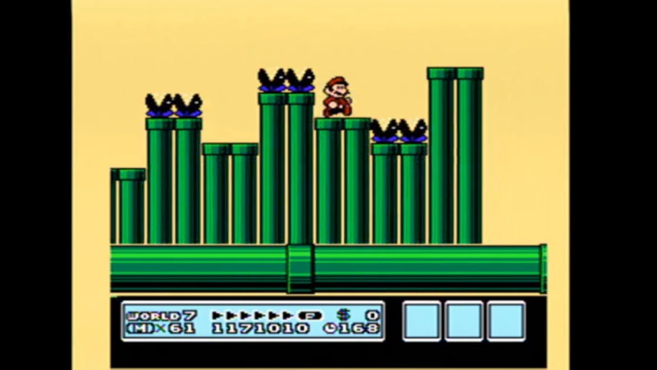 Super Mario Bros. 3 - World 7: Pipe Maze - YouTube