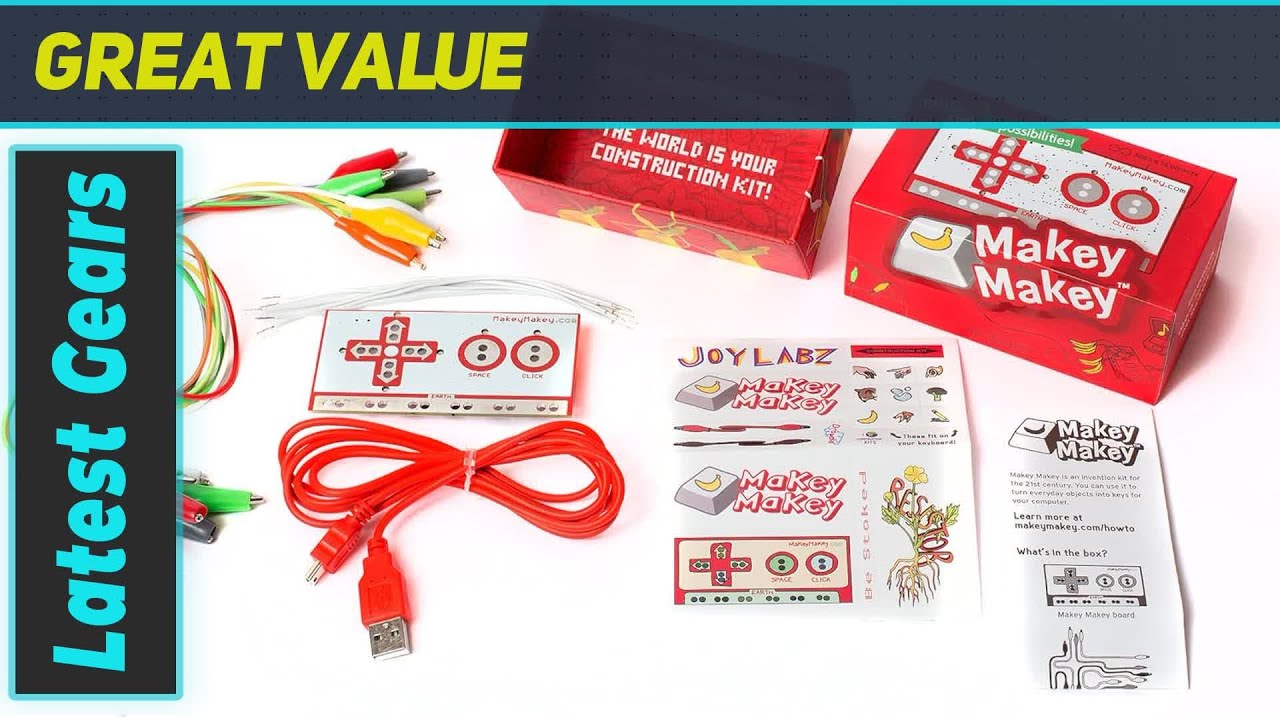 JoyLabz MakeyMakey Invention Kit - The Best DIY Fun for Creators! - YouTube