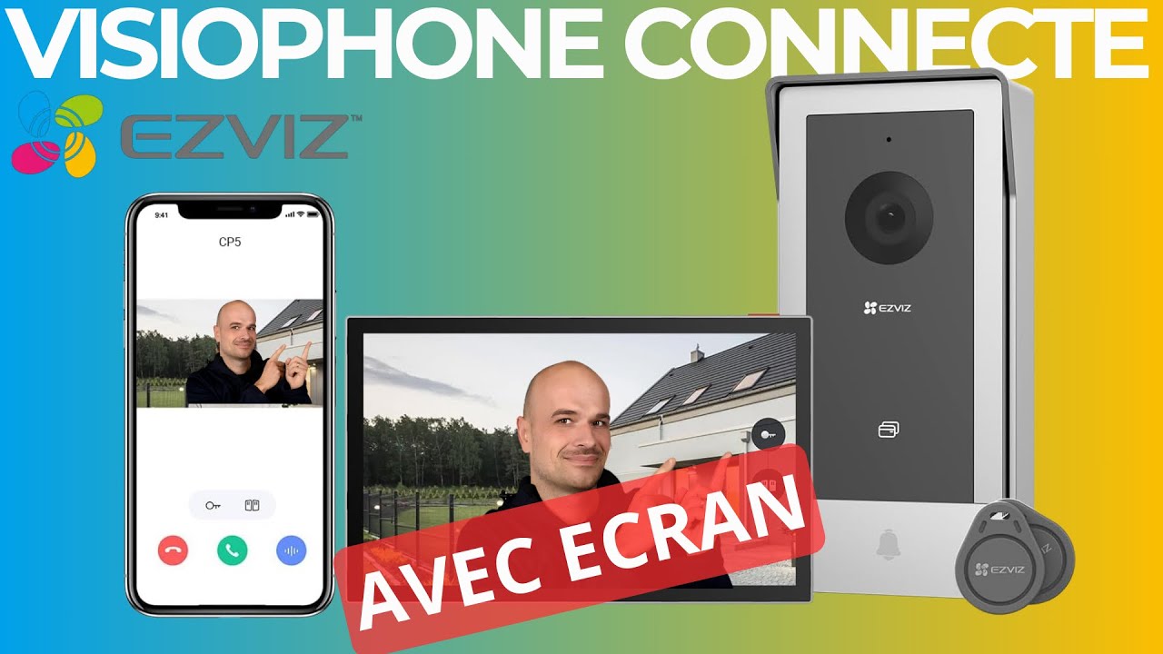 Test du visiophone connecté EZVIZ CP5 – Sécurité et contrôle à votre ...
