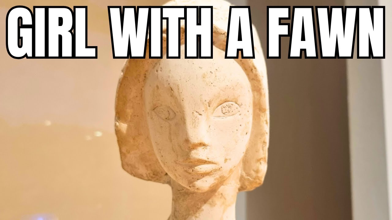 Girl With a Fawn Sculpture Revealed! - YouTube