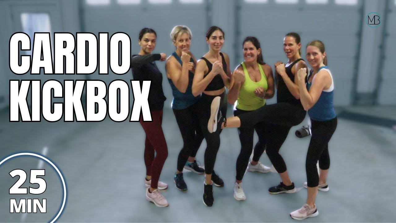 Cardio Kickboxing Workout | Day 9 of 10 | Under 30 MIN - YouTube