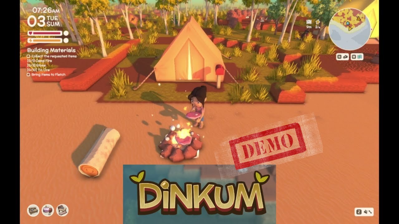 Dinkum Demo! The New Animal Crossing? - YouTube