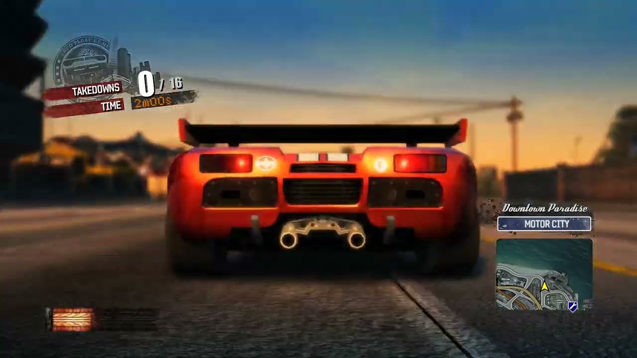 Burnout Paradise Remastered - Montgomery Euro Circuit Racer - YouTube
