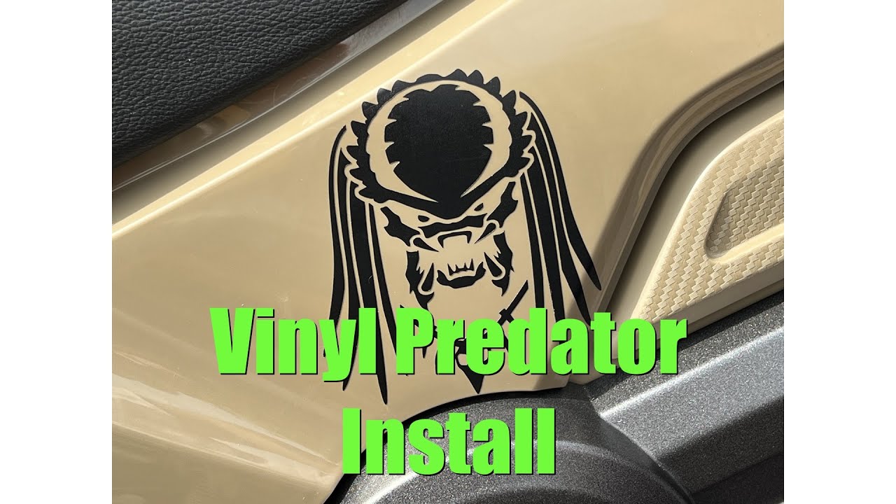 2022 Honda Navi-Vinyl predator sticker install - YouTube